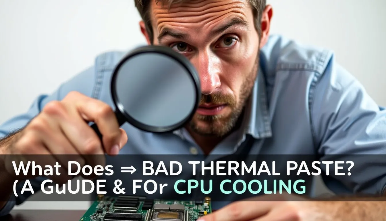 What Does Bad Thermal Paste Look Like? Shocking Photos Revealed!